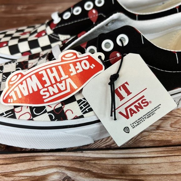 Vans | Shoes | Vans X It House Of Terror Pennywise Horror Movie Check ...